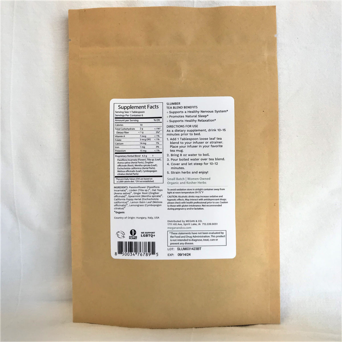 Slumber Tea Blend – Prairie Star Botanicals