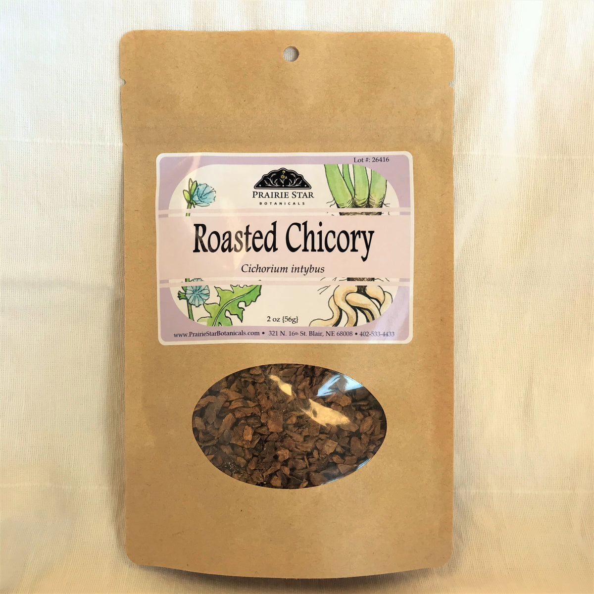 Roasted Chicory Root - Dried Herb – Prairie Star Botanicals